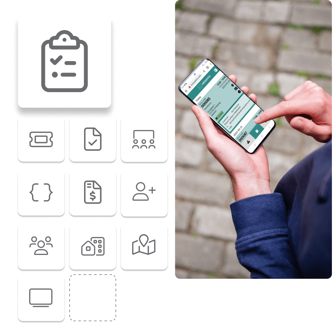 Netadmin add-ons modules - Work Order Management